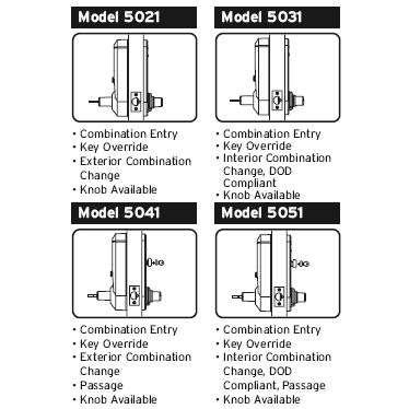 Simplex 5021 Extra Heavy-Duty Combination Door Lock | GoKeyless