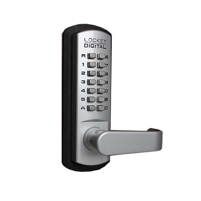 Lockey 3835 Mechanical Keyless Passage Lever Lock | GoKeyless