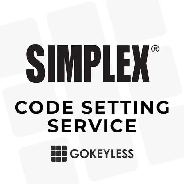 Simplex Code Setting Service | GoKeyless
